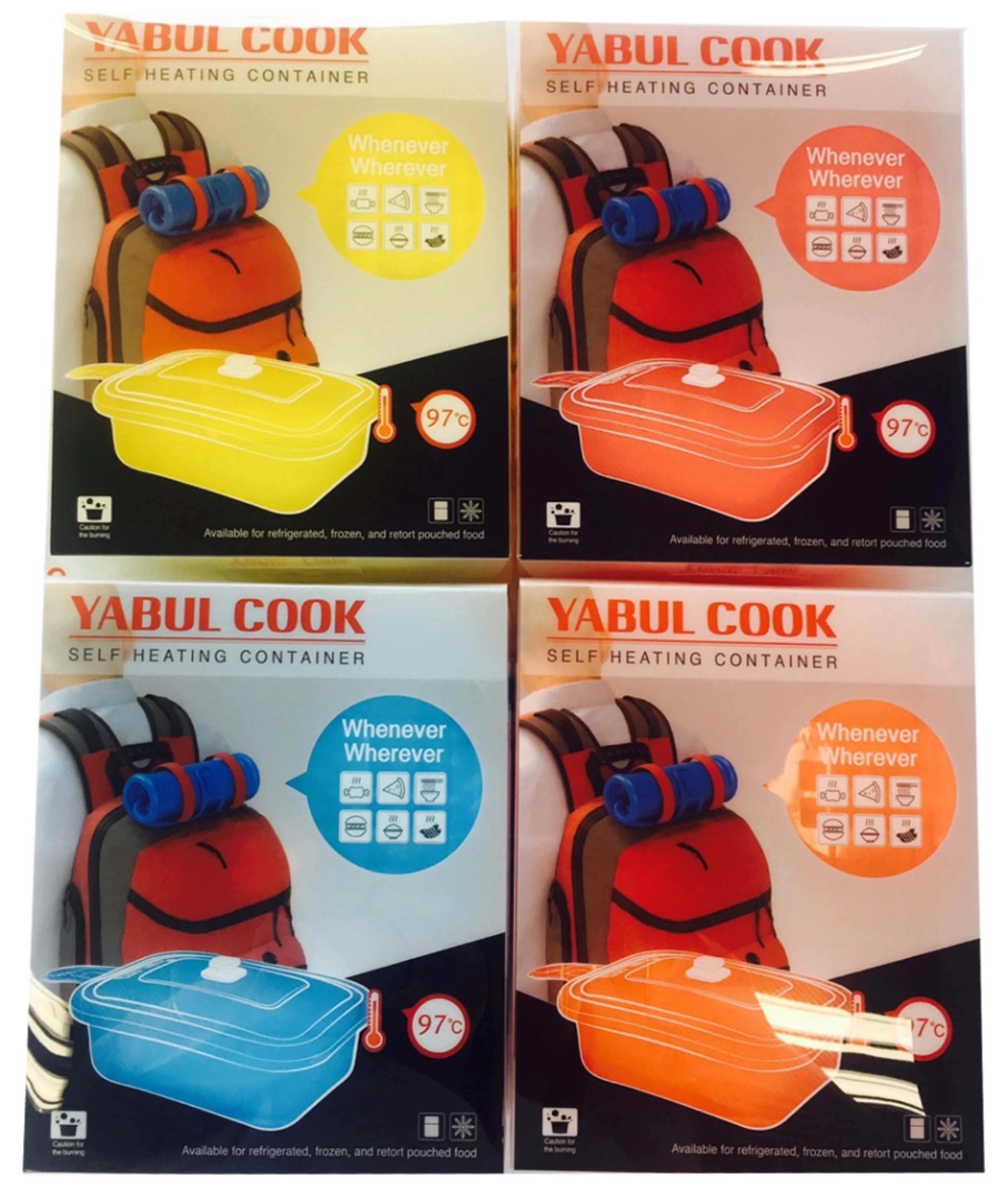 Heat up food anywhere with this flameless silicone cooker