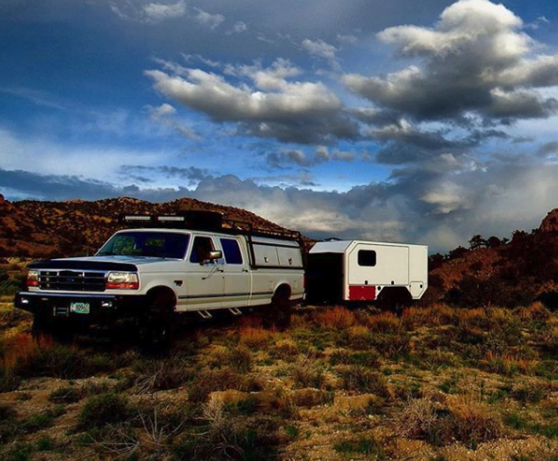 OverKill adventure trailer pops out to provide a comfy footprint on ...