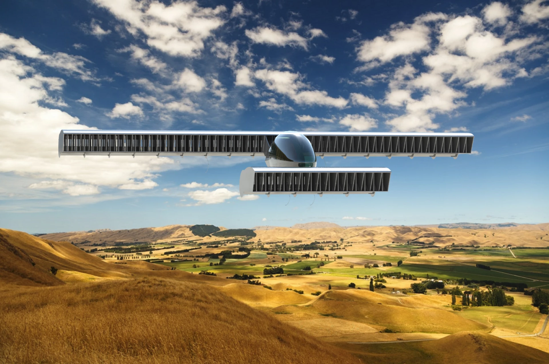 Bizarre Volerian aircraft design replaces jets and props with flapping ...