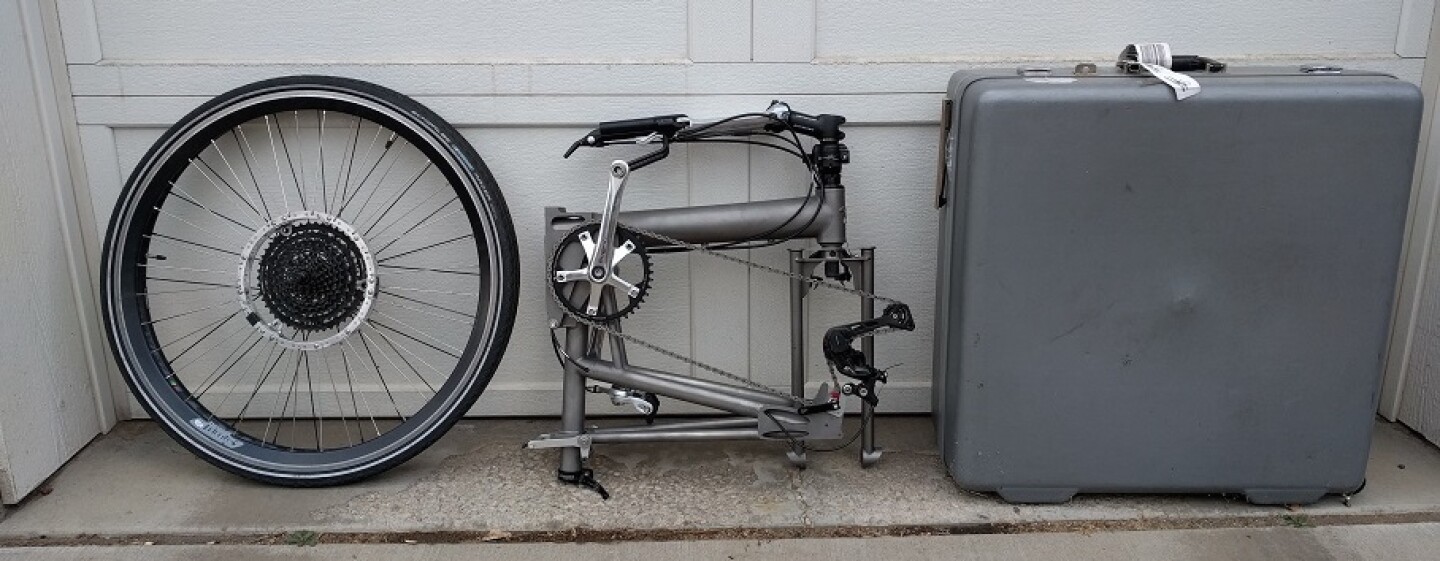 Alpaca Bike is all about folding flat