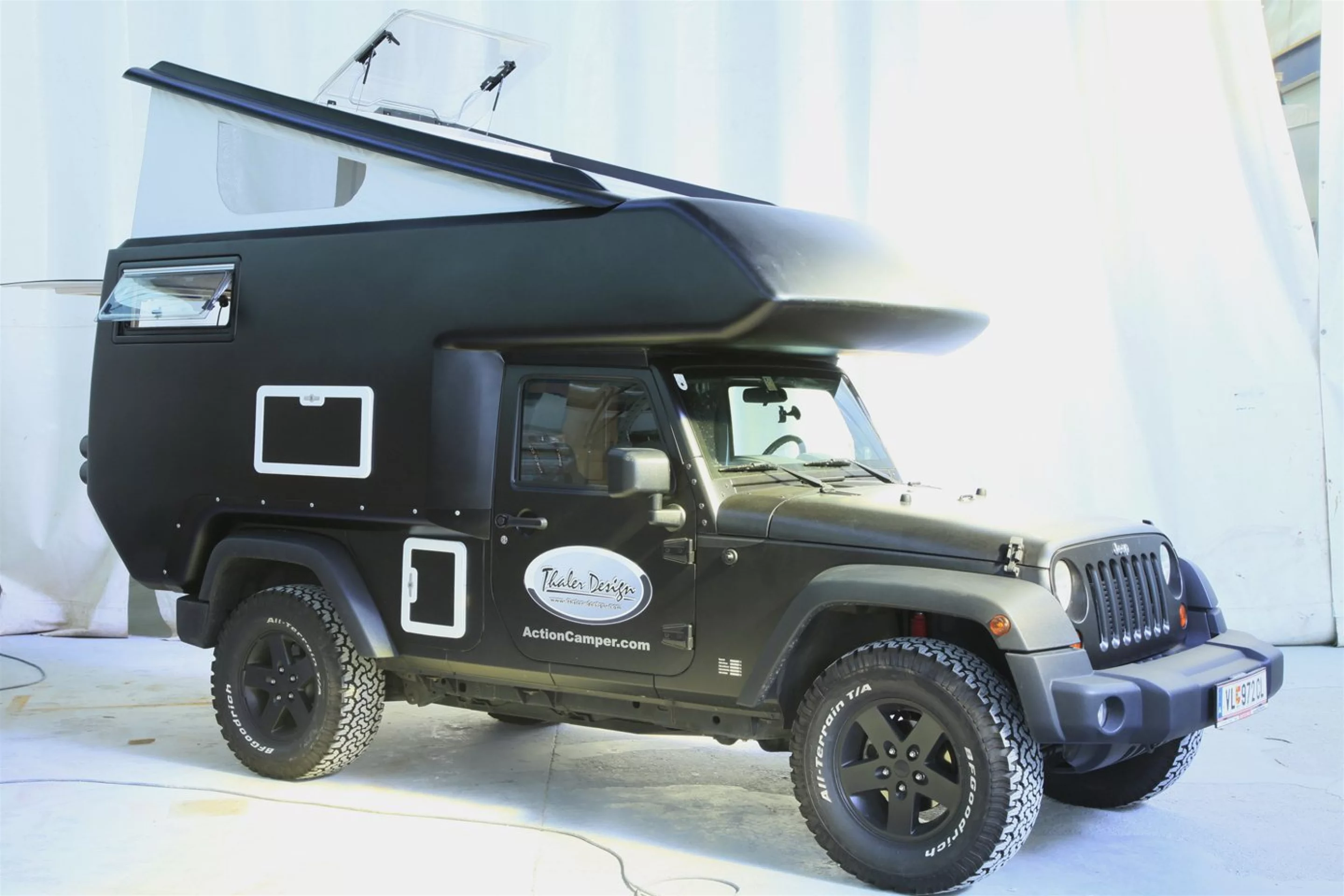 The Action Camper makes your Jeep an all-terrain RV