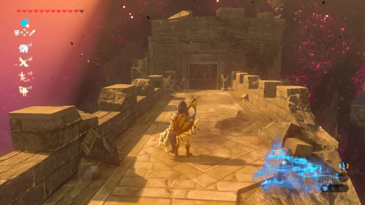 How to reach the Hyrule Castle memory easily in Breath of the Wild