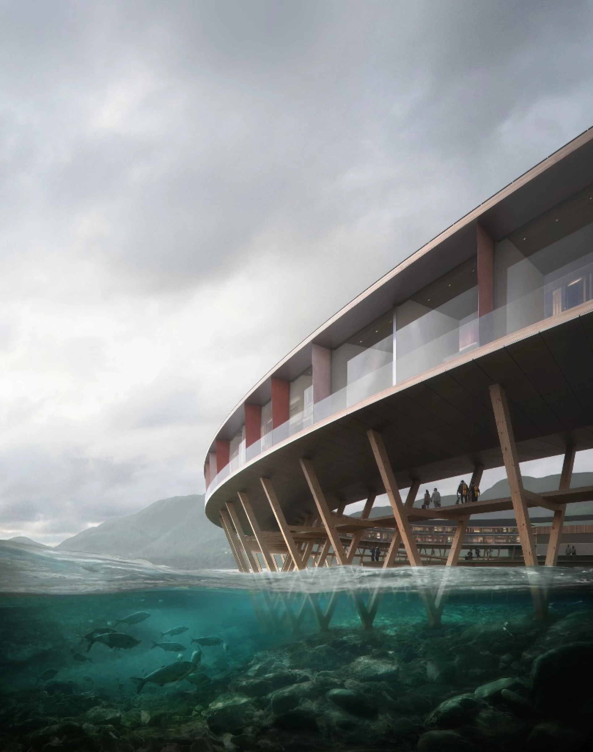 Snøhetta's ring-shaped Svart to be the Arctic Circle's first energy ...