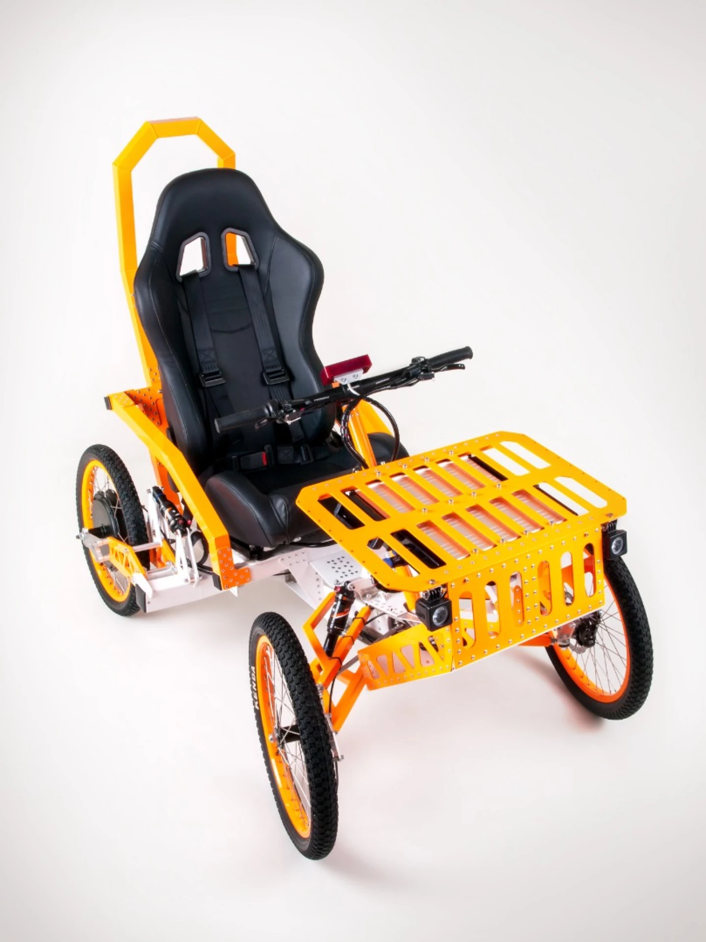Electric Mountain Cart takes disabled riders off-road