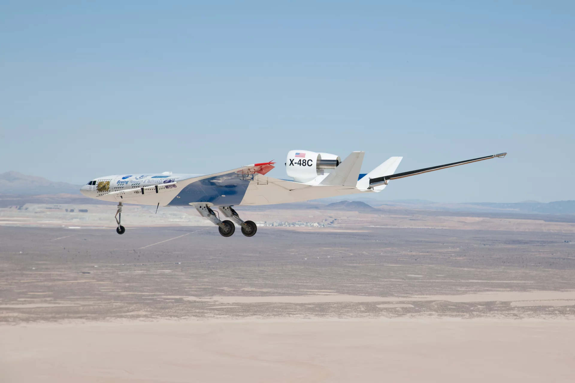 X-48C Blended Wing Body aircraft flight testing campaign comes to a close