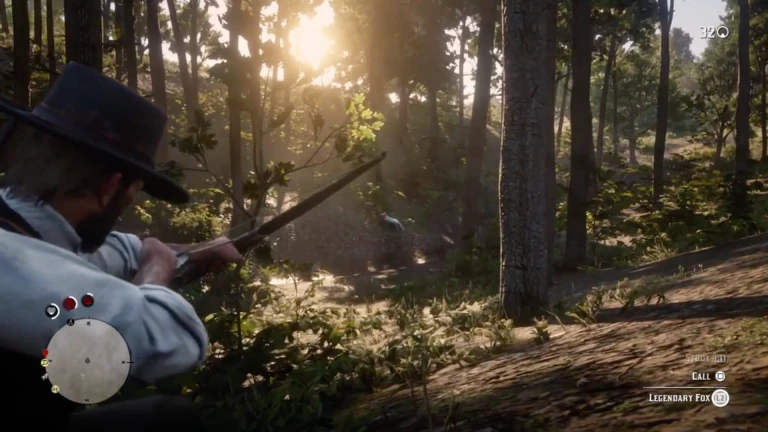 How to find and hunt the legendary fox in Red Dead Redemption 2