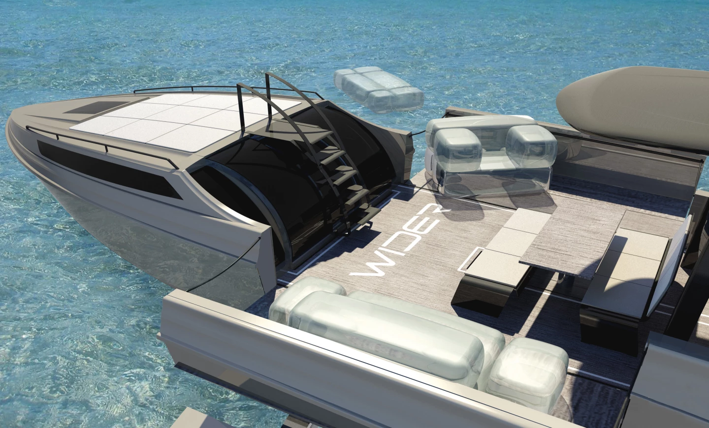 The Wider 42 - more deckspace and stability in 12 seconds