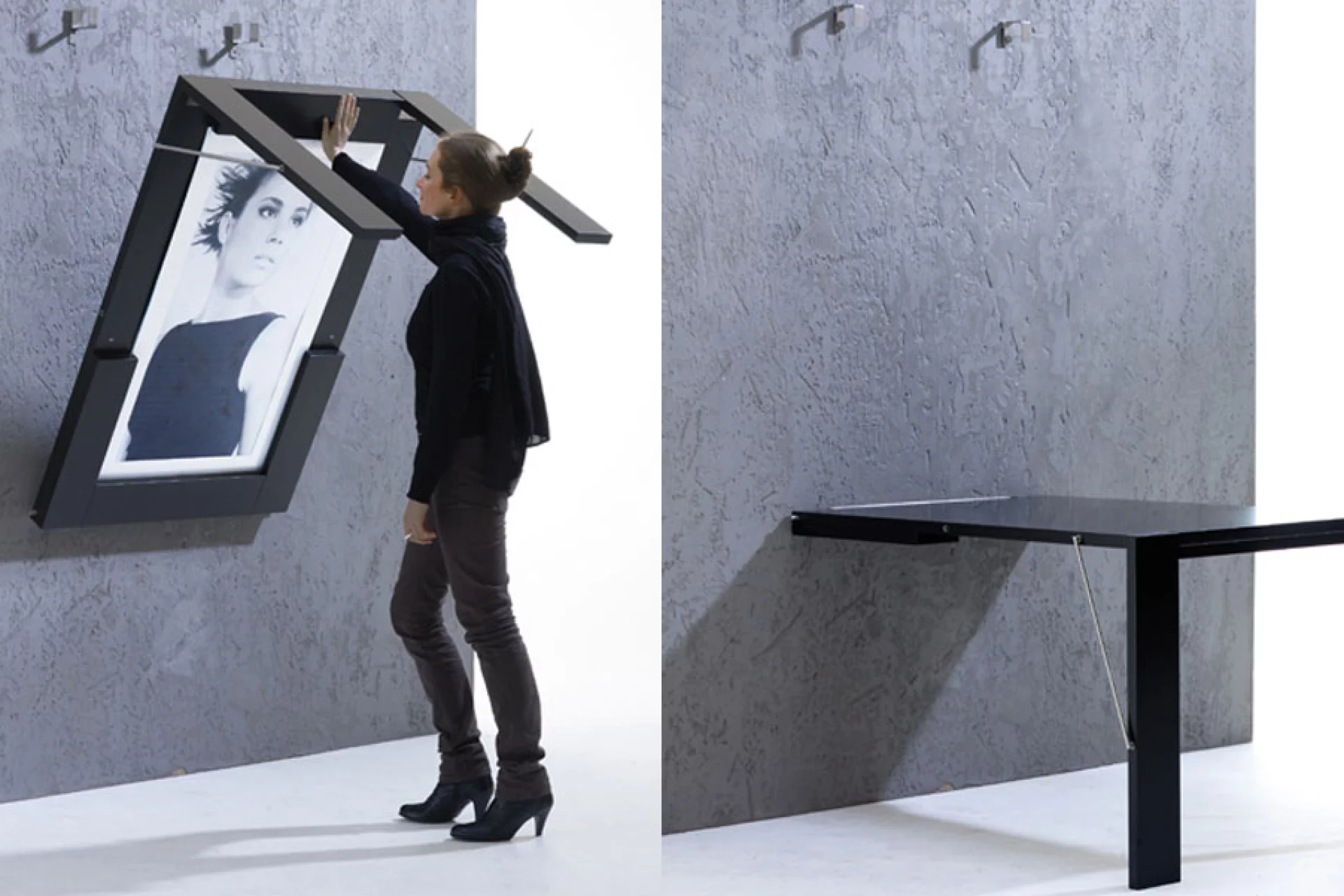 Picture Table: a clever piece of furniture that transforms into a work ...