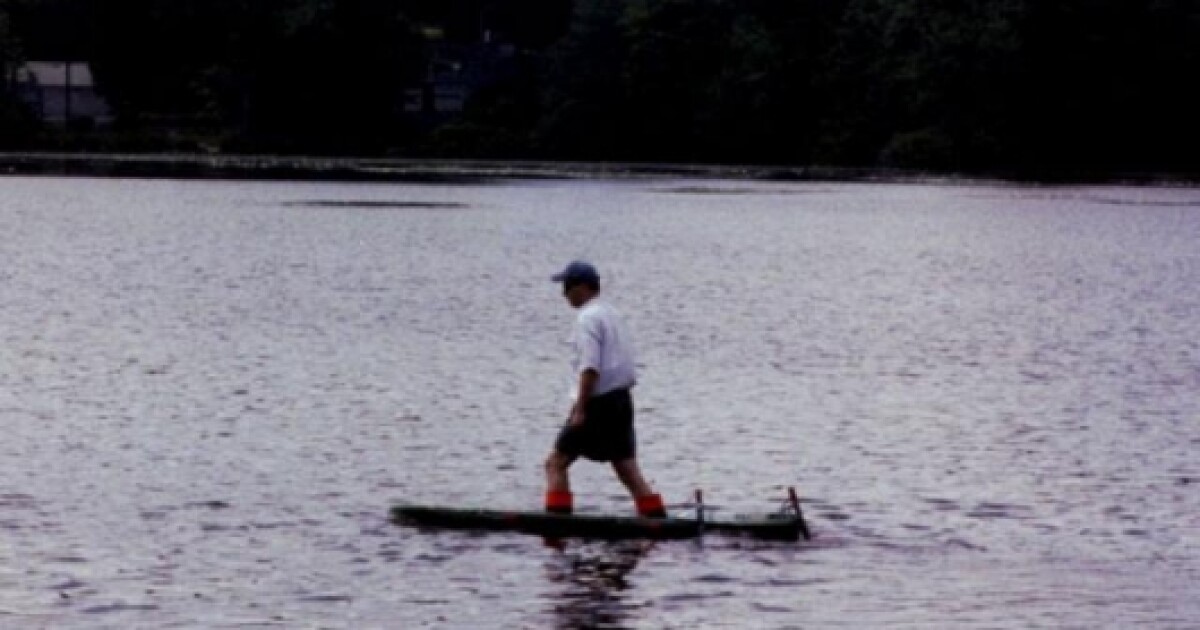 Patent granted for walking on water invention