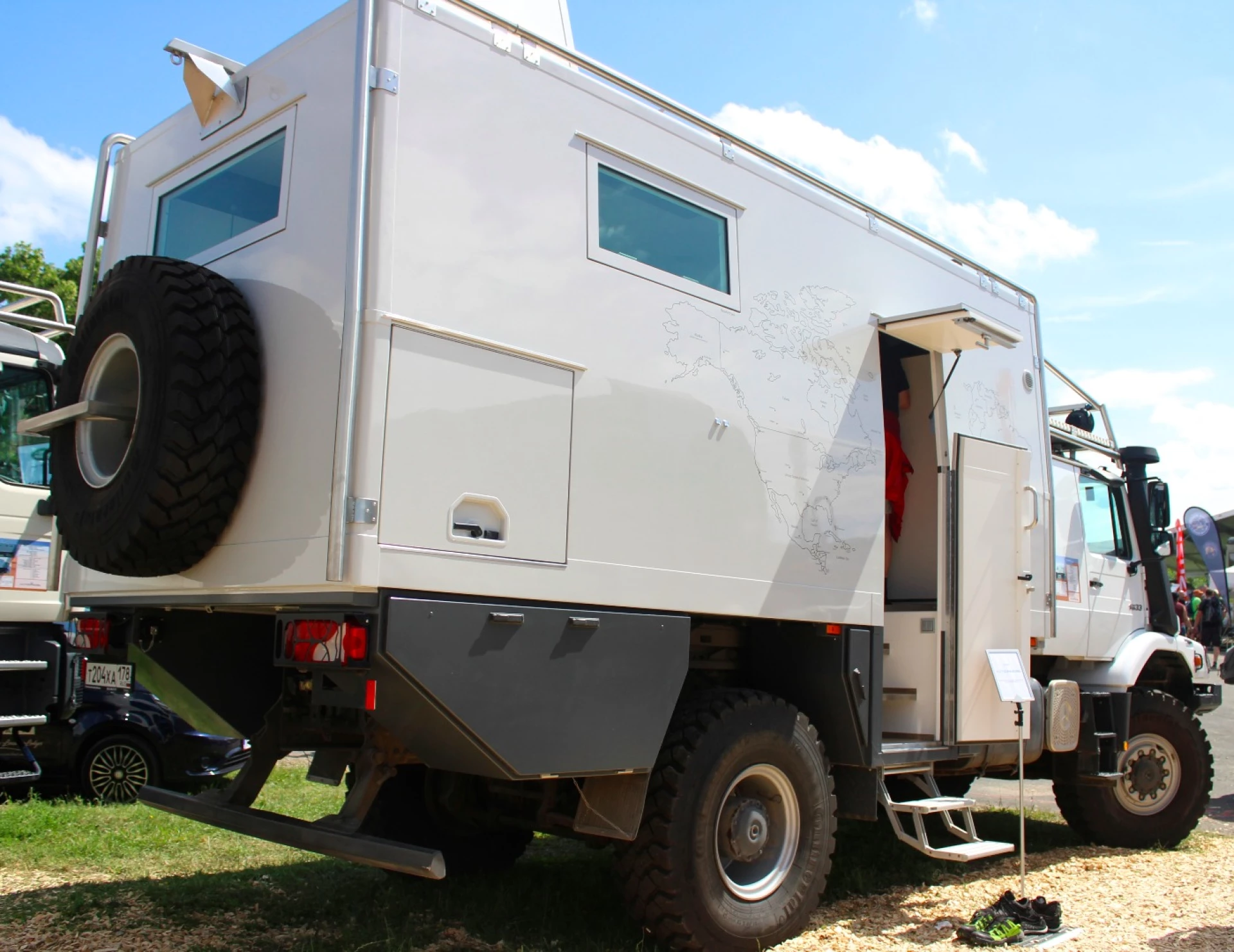 Action Mobil Zetros luxury motorhome roams wild in extreme terrain