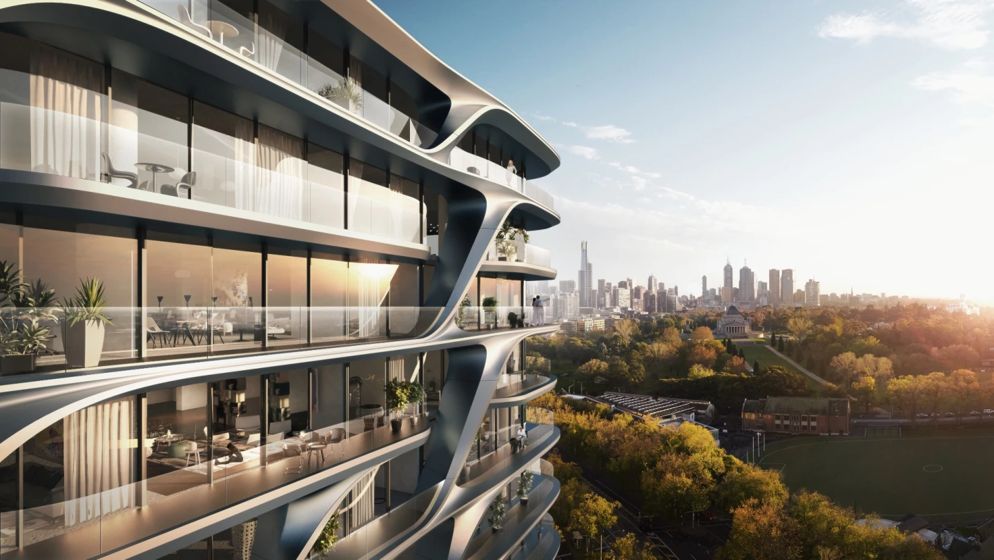 New Zaha Hadid-designed residential tower slated for Melbourne