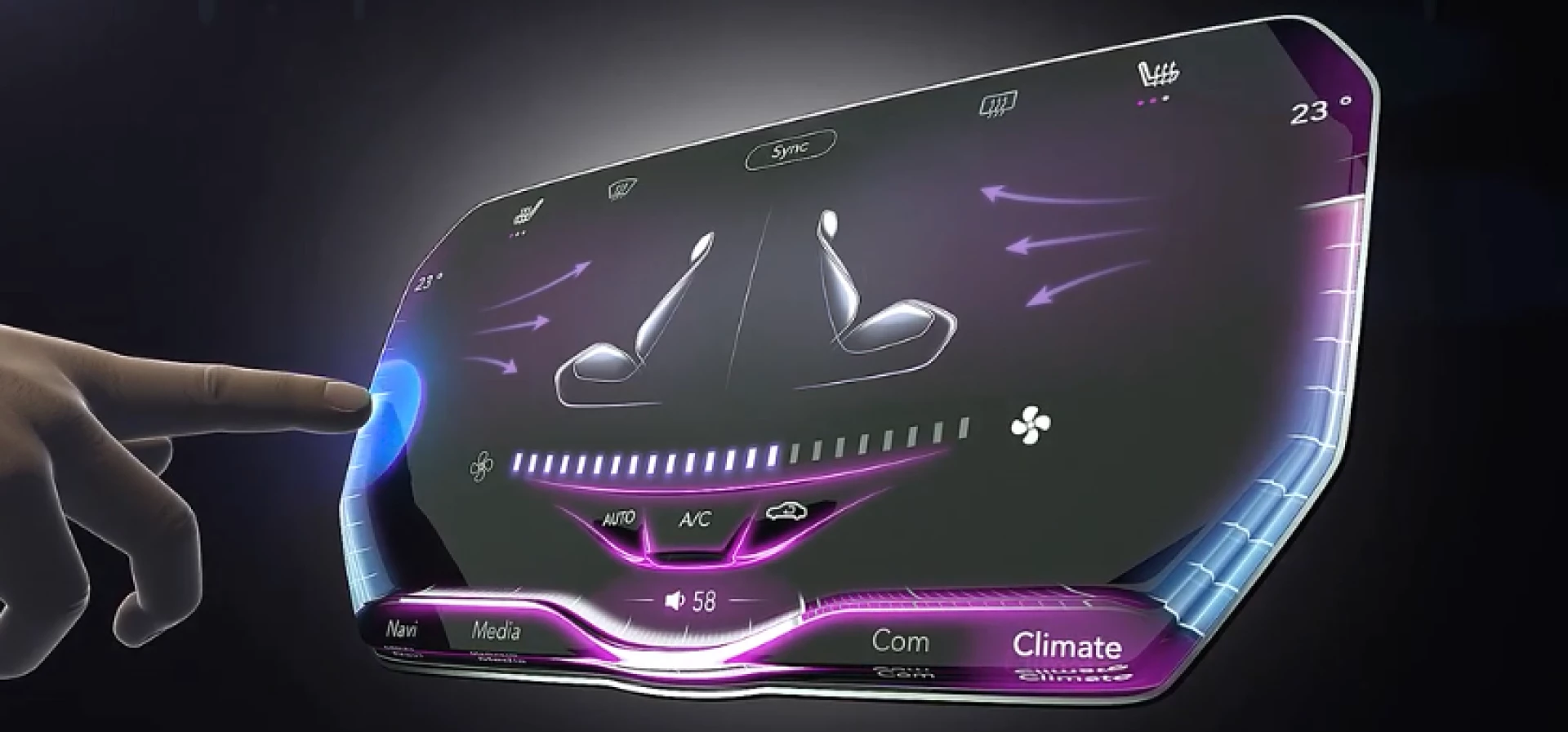 Continental makes car touchscreens pop with tactile 3D surface