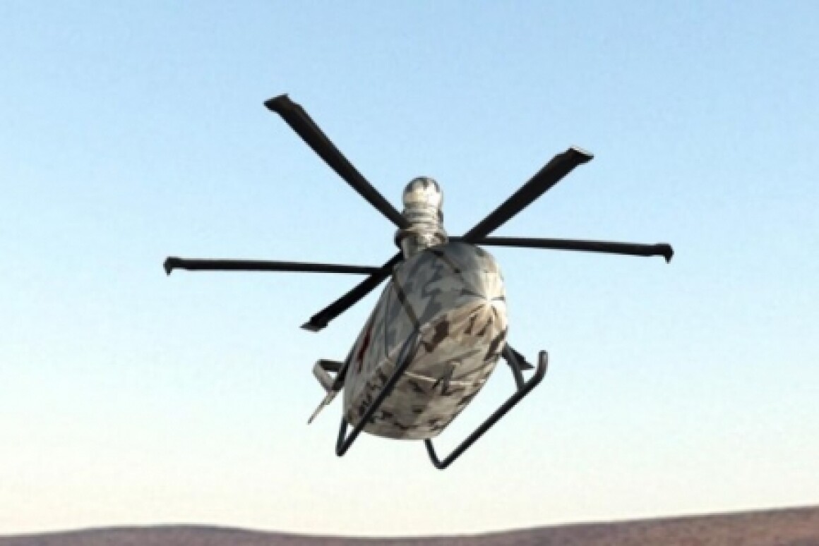 Falx Air unveils new Hybrid Coaxial UAV helicopter design