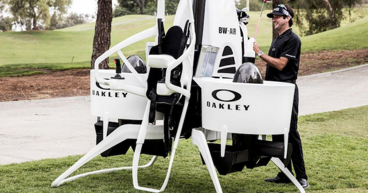 Golf Cart Jetpack gives new meaning to a "birdie"