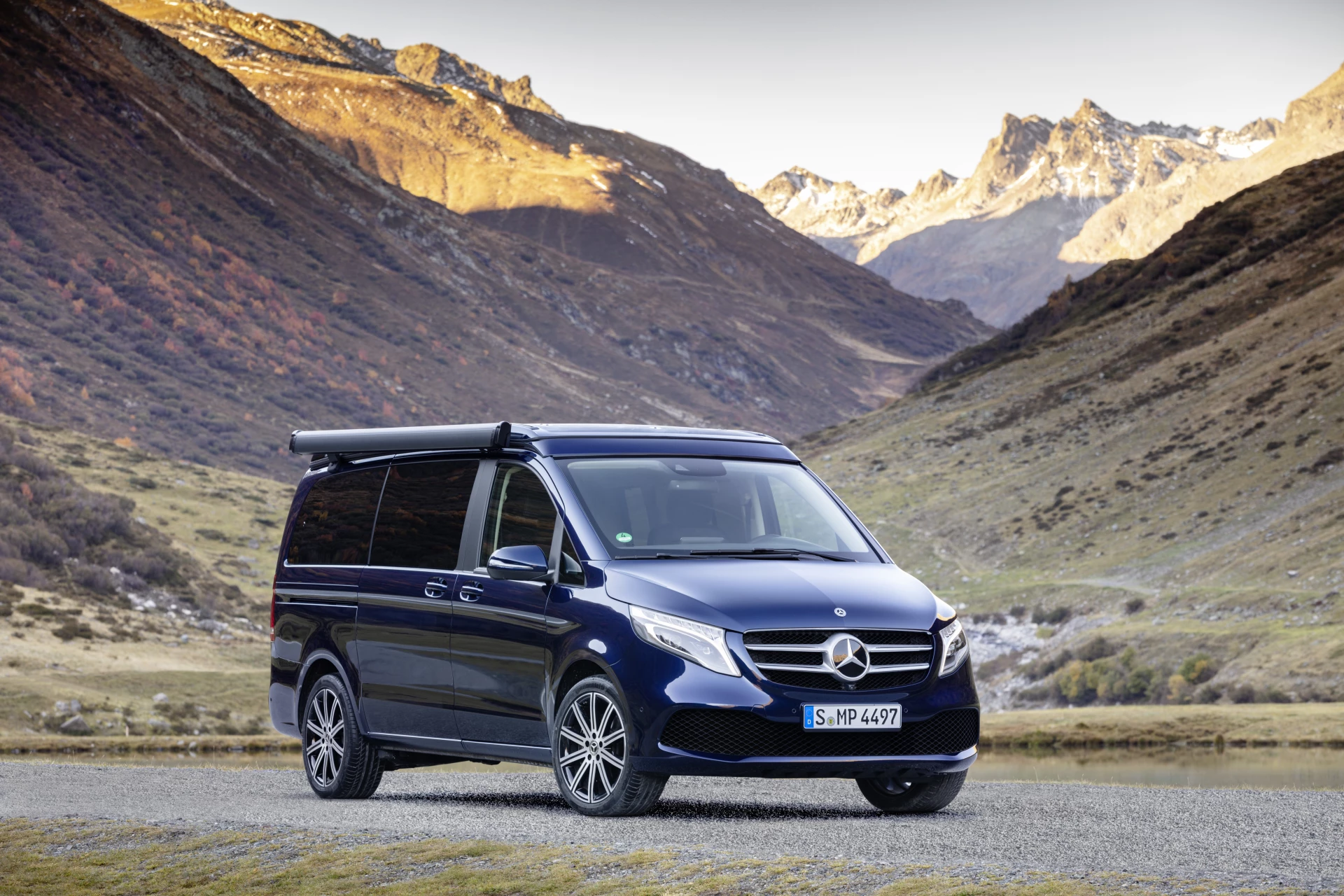 Mercedes refreshes the V-Class van and camper vans