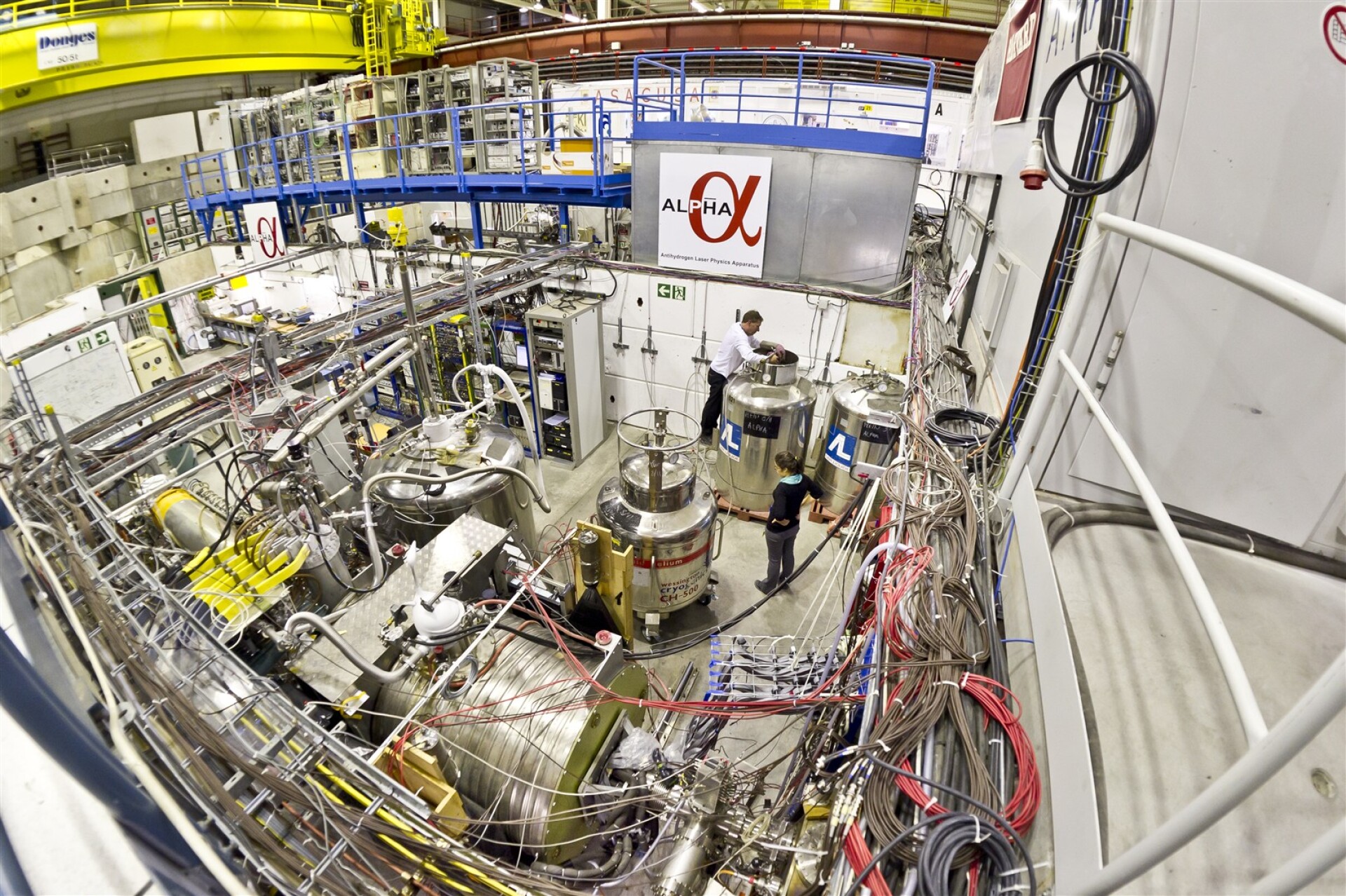 CERN scientists cool antimatter with lasers for the first time