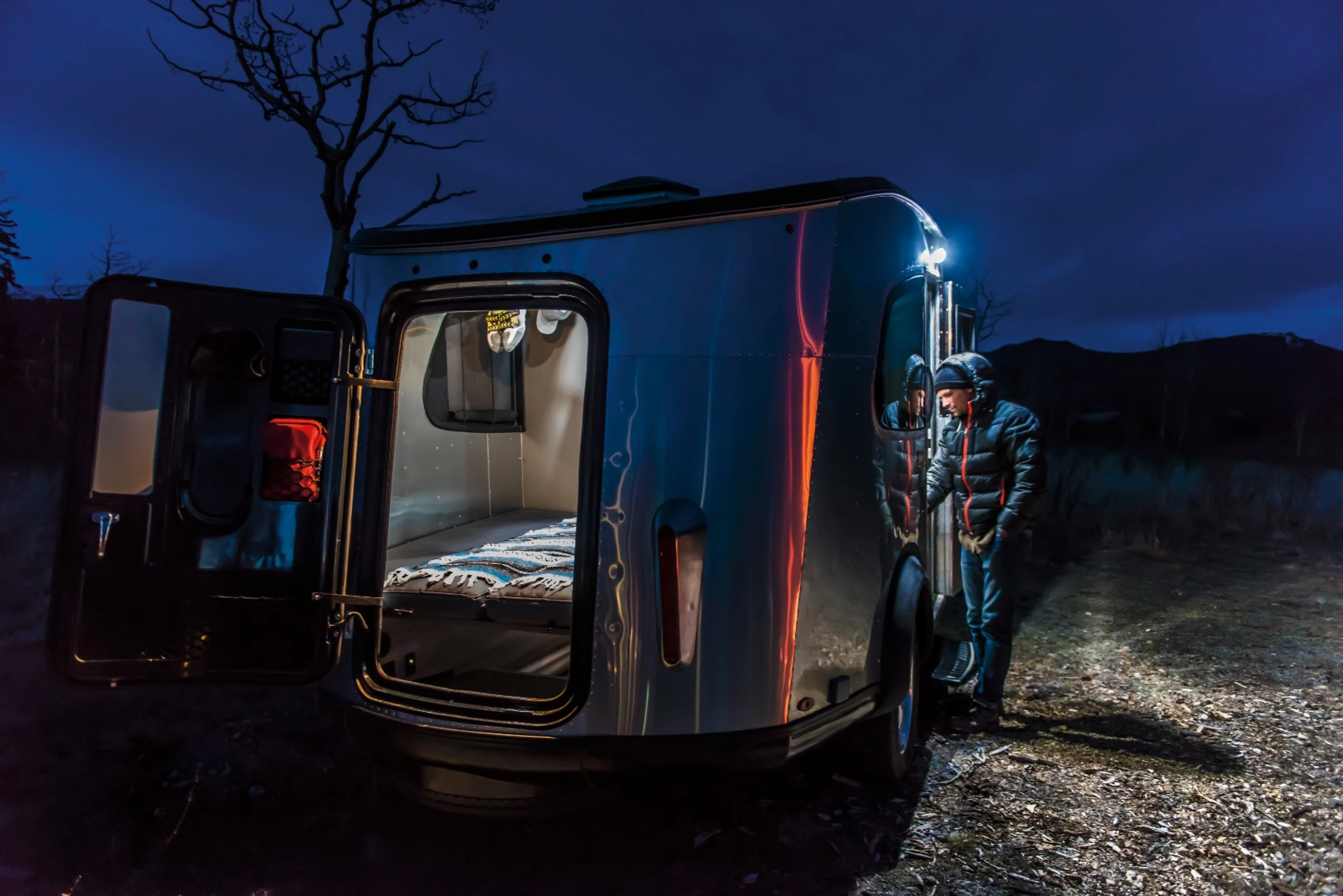 Airstream compacts its sleek aluminum construction into Basecamp ...