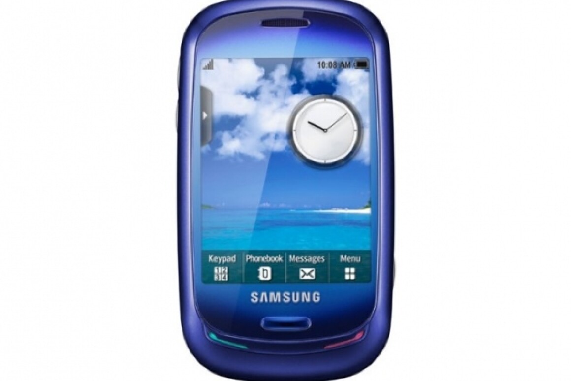 Samsung solar powered touch screen phone