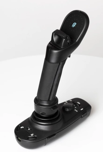 Former NASA astronaut debuts joystick drone controller