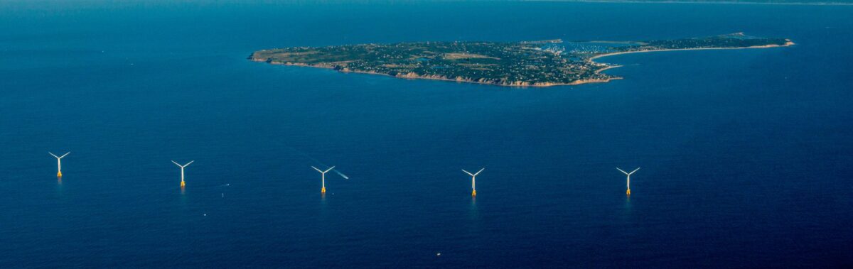 First US offshore wind farm spins into action