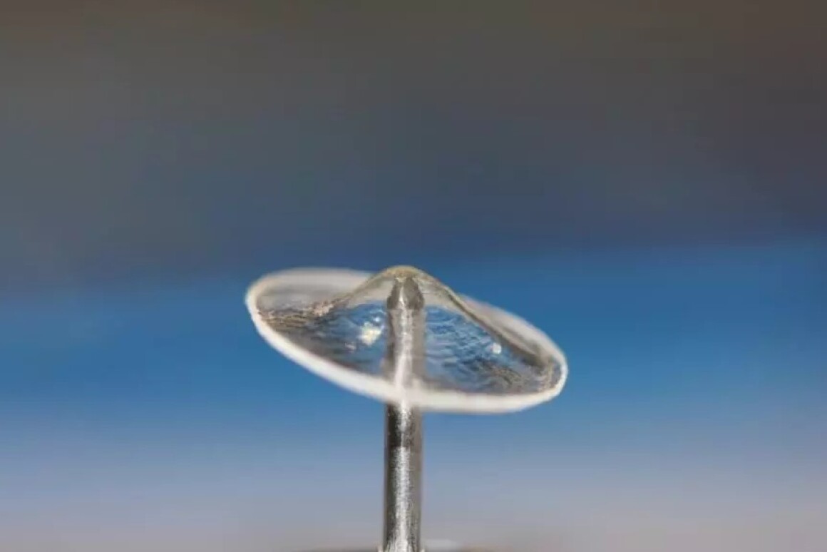 Silk implant for patching up perforated eardrums