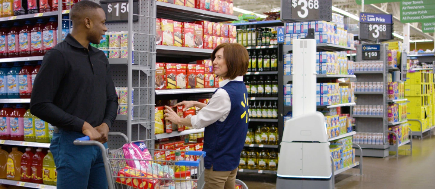 Walmart's shelf-scanning robots to patrol the aisles of 50 stores