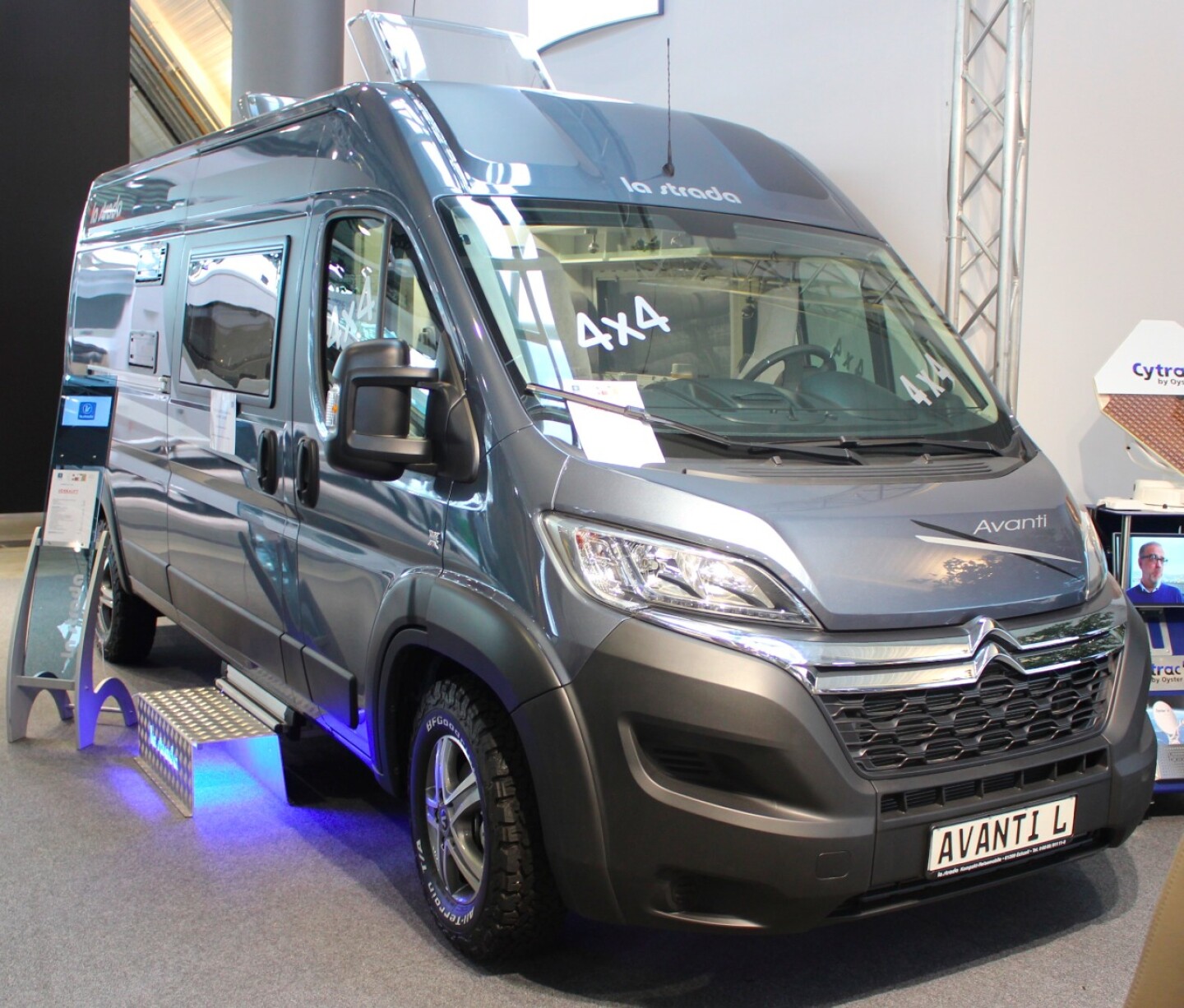 La Strada goes drop-down bed and big garage with new camper van