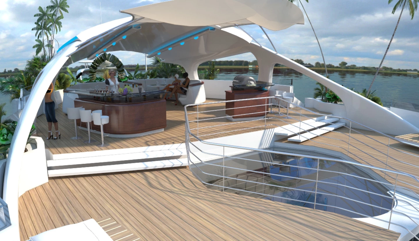 Orsos Island - the smallest personal floating island yet in a fast ...