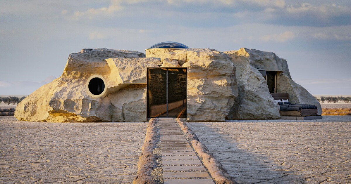 Extraordinary glamping retreat imagines Utah desert as sci-fi outpost