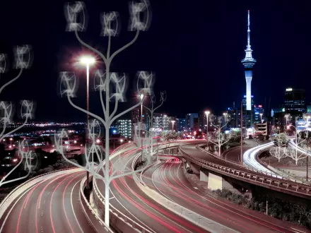 Power Flowers to domesticate wind turbines
