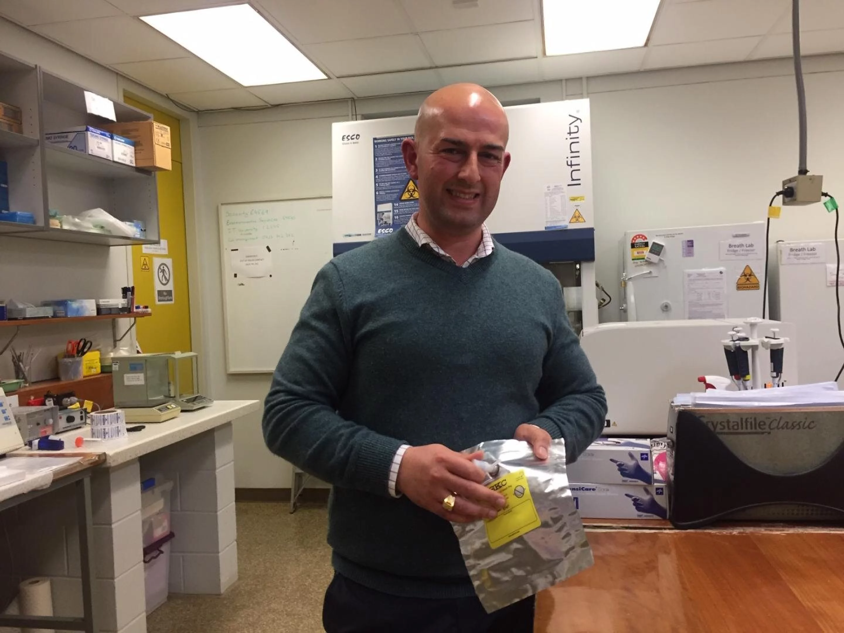 Cancer breath test detects 80 percent of cases in early trial