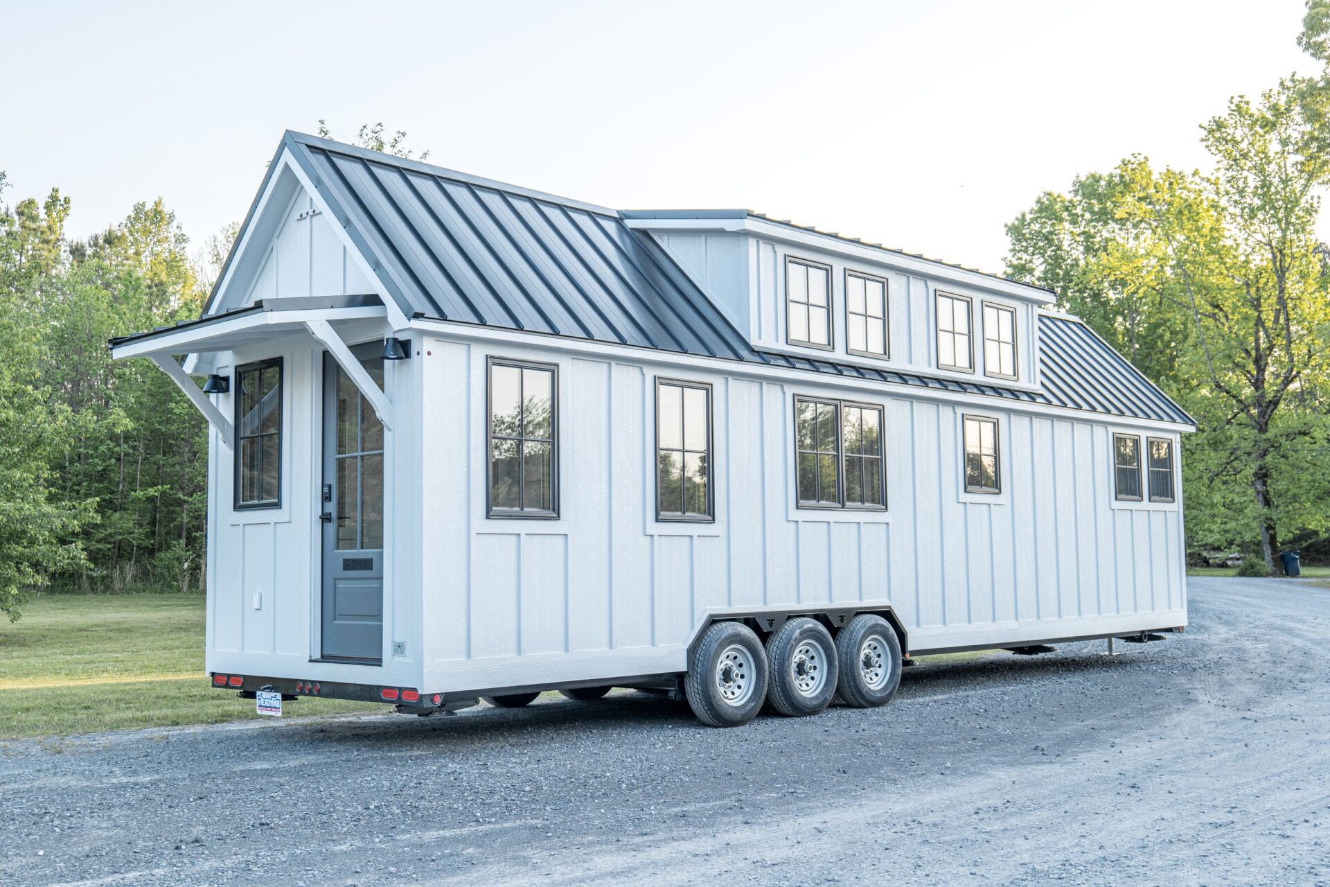 Timbercraft Tiny Homes' slimmed-down Teton sleeps four in rustic style