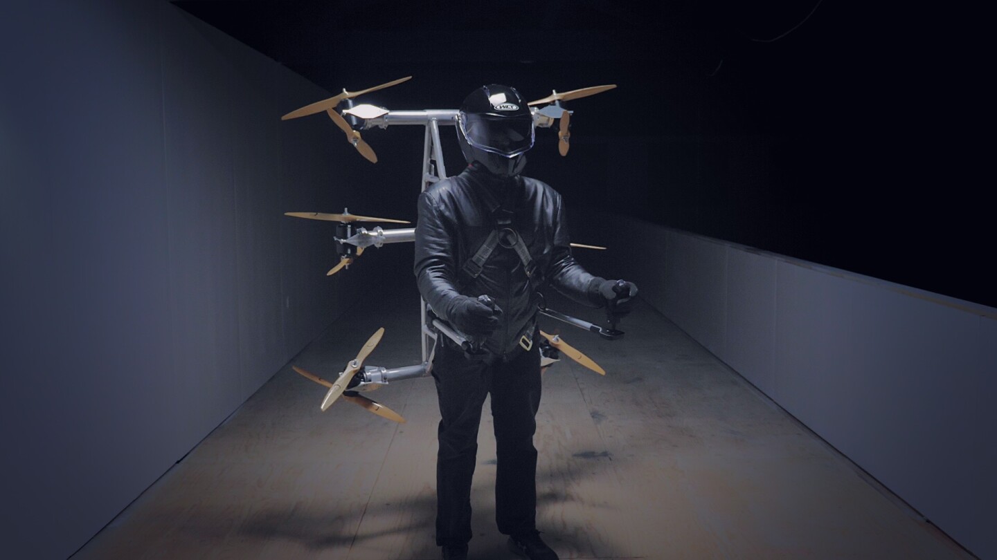 Ascend Dynamics presents its Skypak V1 electric jetpack