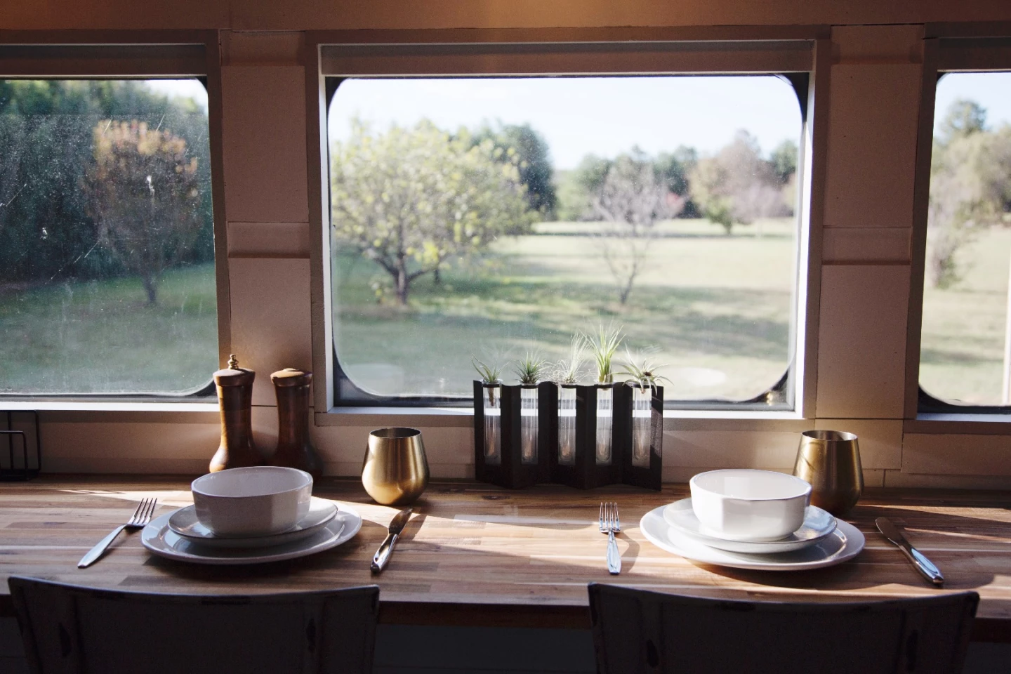 WWII-era US military train pressed into service as guest house