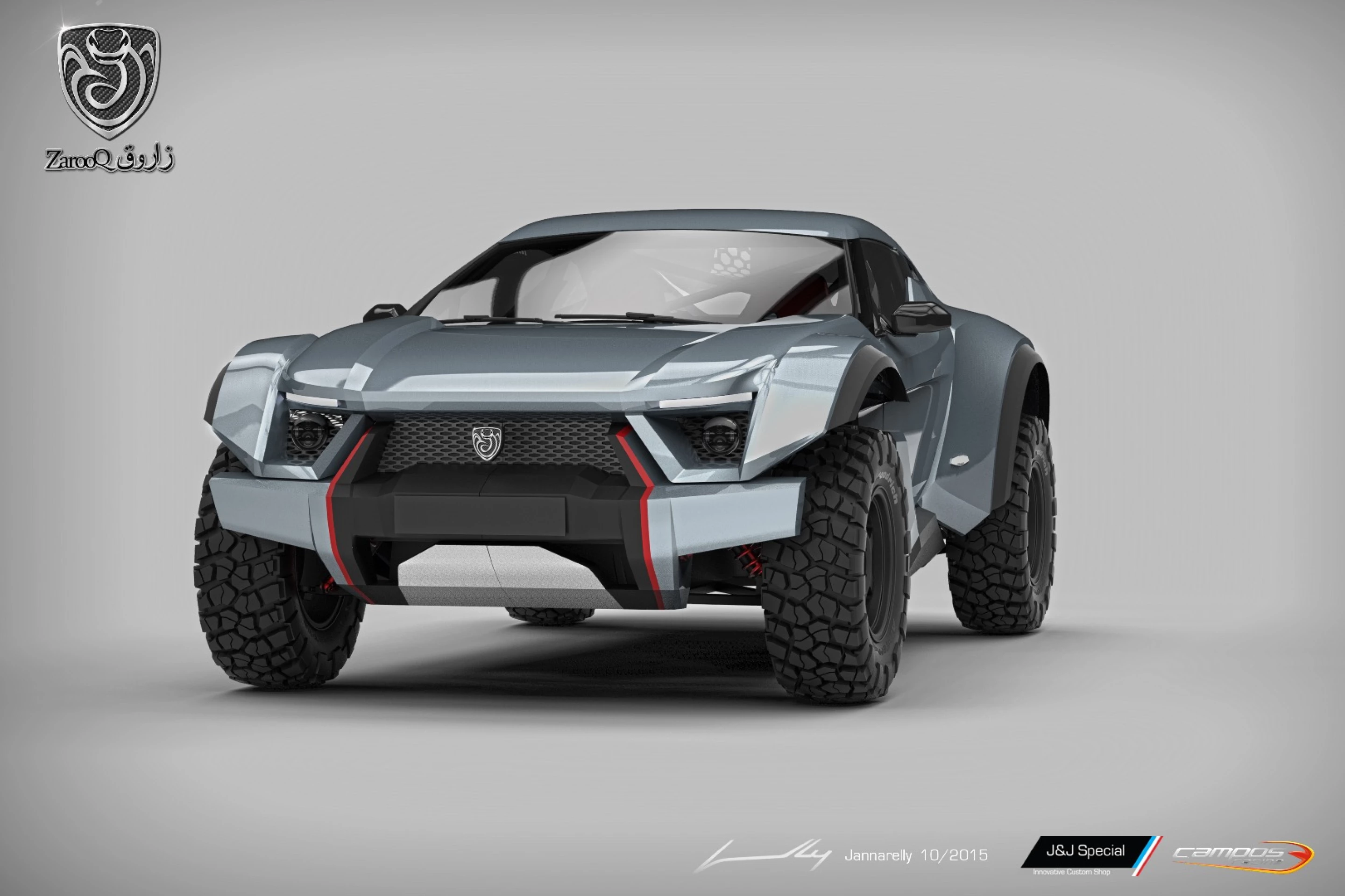 Zarooq Sand Racer to tear across the desert (and pavement, too)