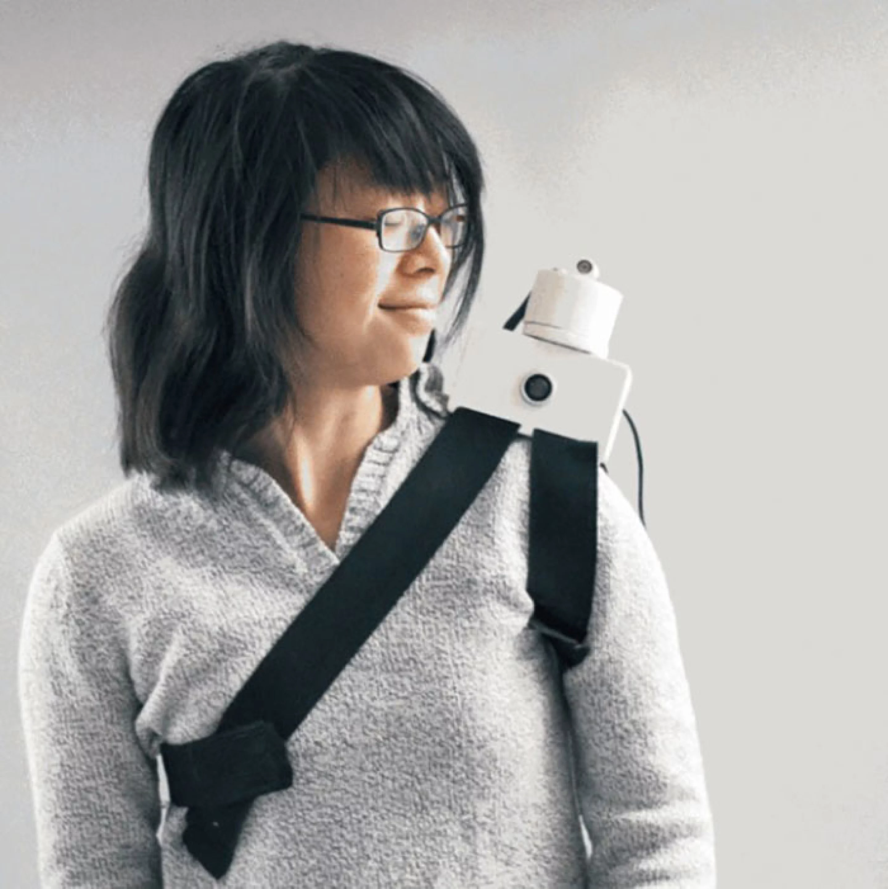 Grasp telepresence robot puts a remote teacher on your shoulder