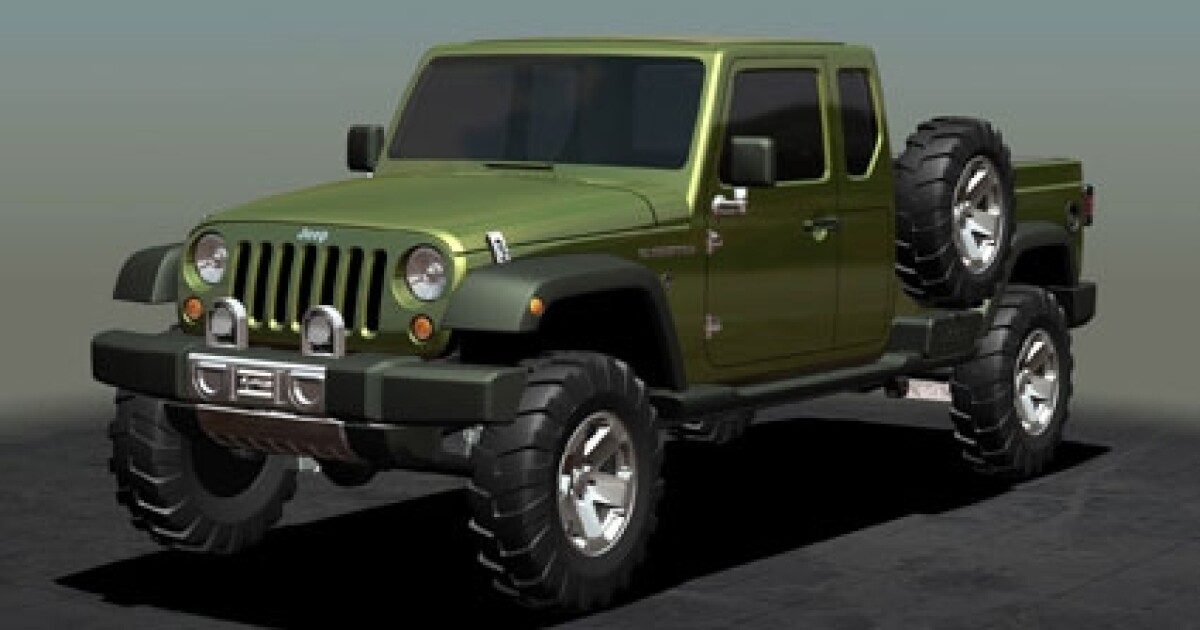 jeep gladiator concept