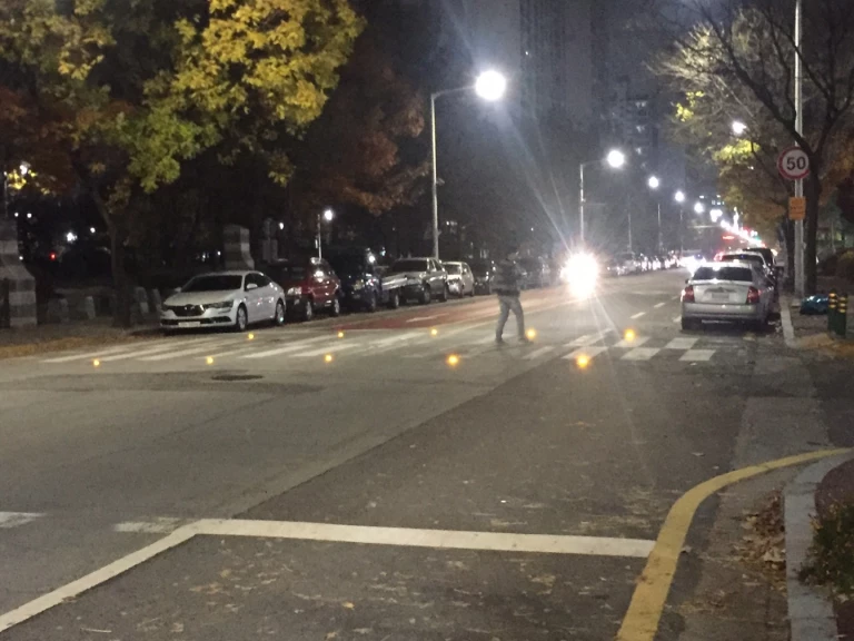 High-tech crosswalk is designed to save pedestrians