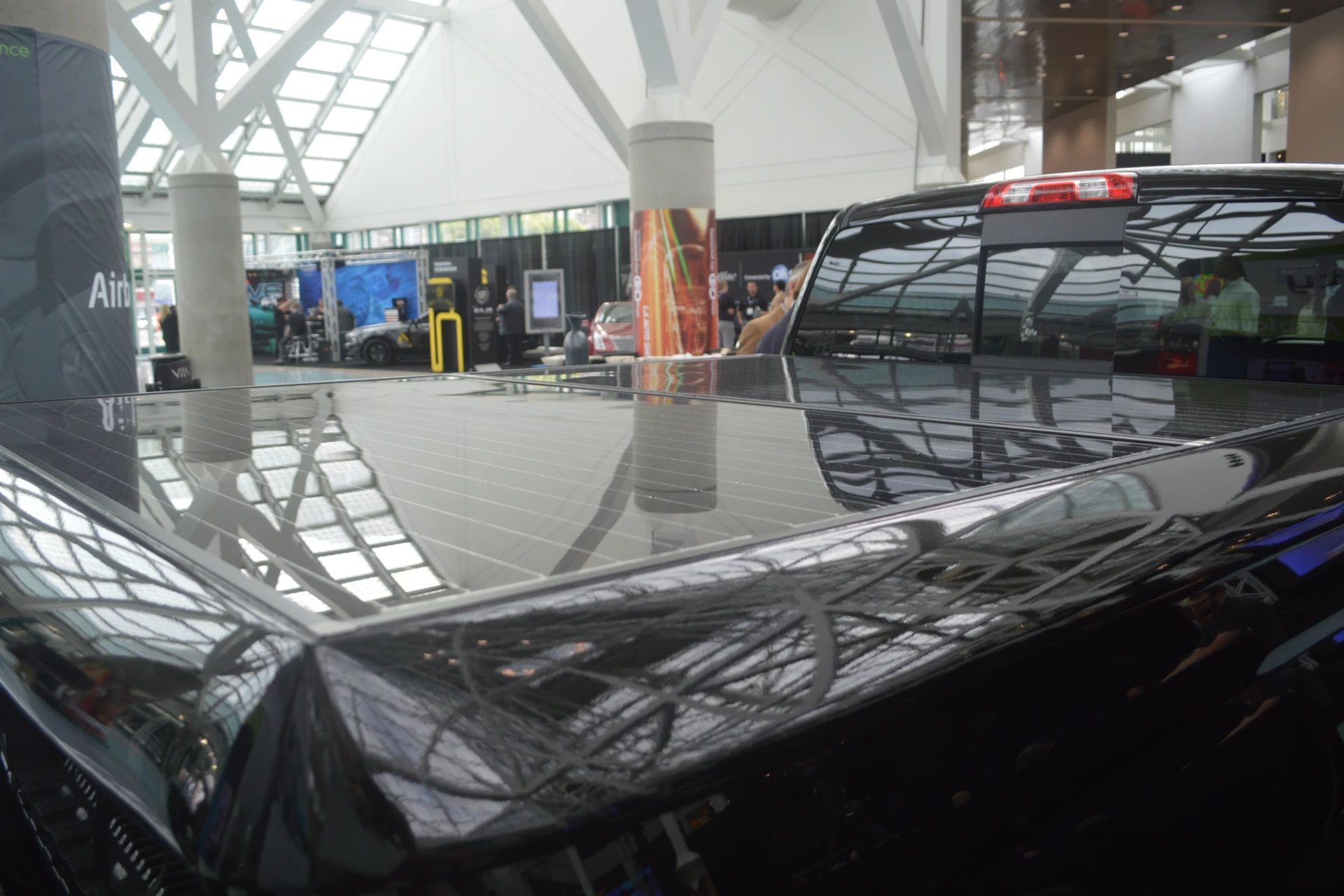 VIA Motors unveils solar range-extending tonneau cover