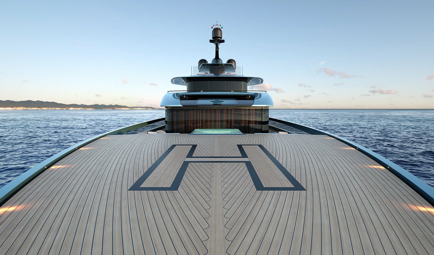 Tankoa opts for a vertical bow on its next-gen superyacht