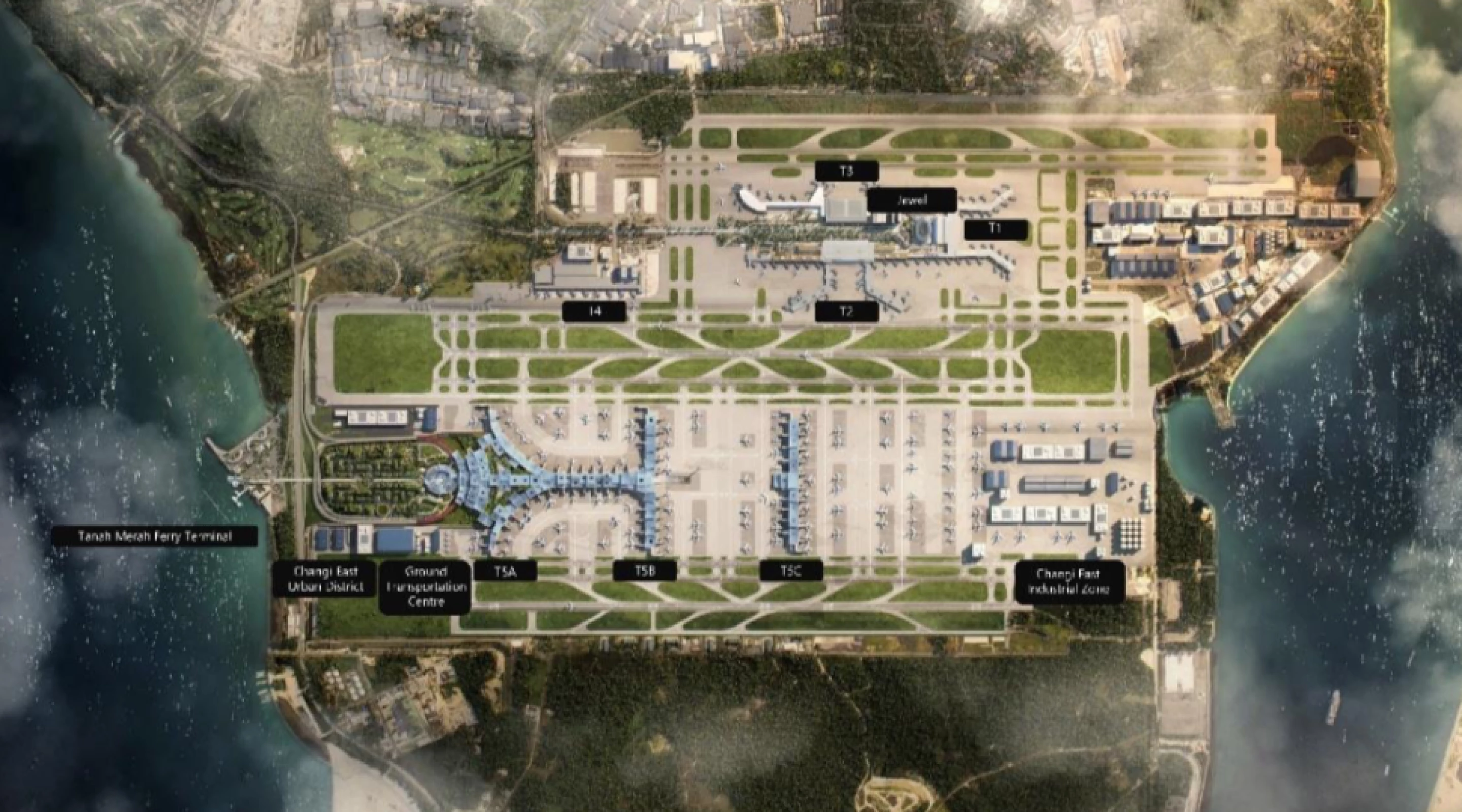 Top architects join forces for eye-catching airport extension
