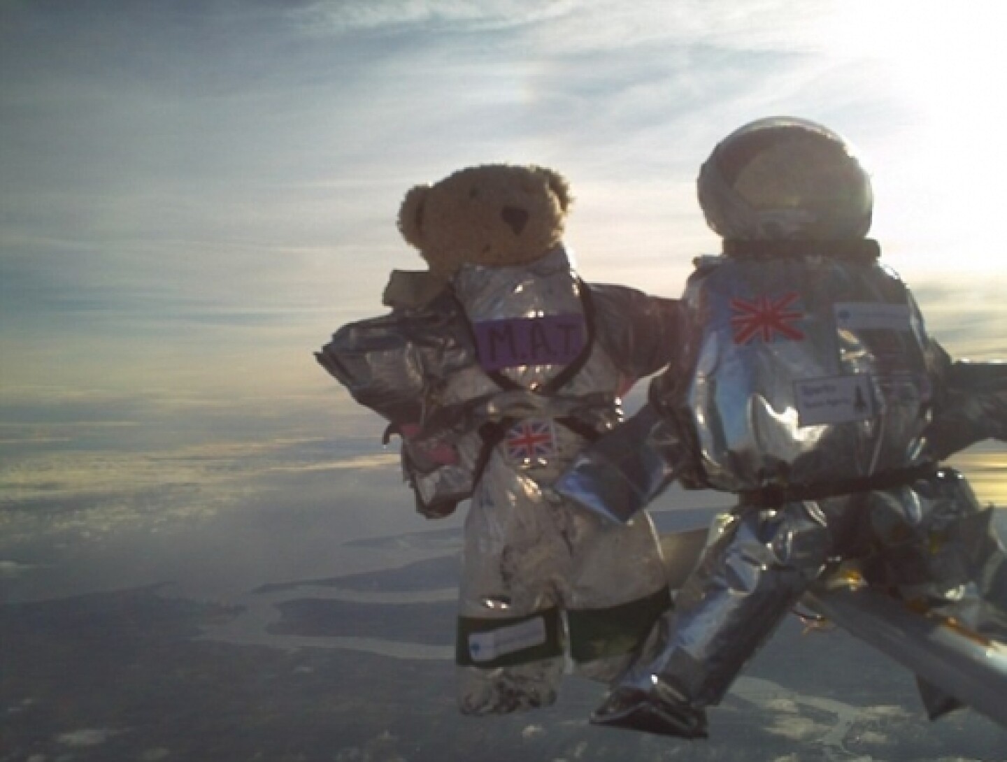 Teddy Bears in space