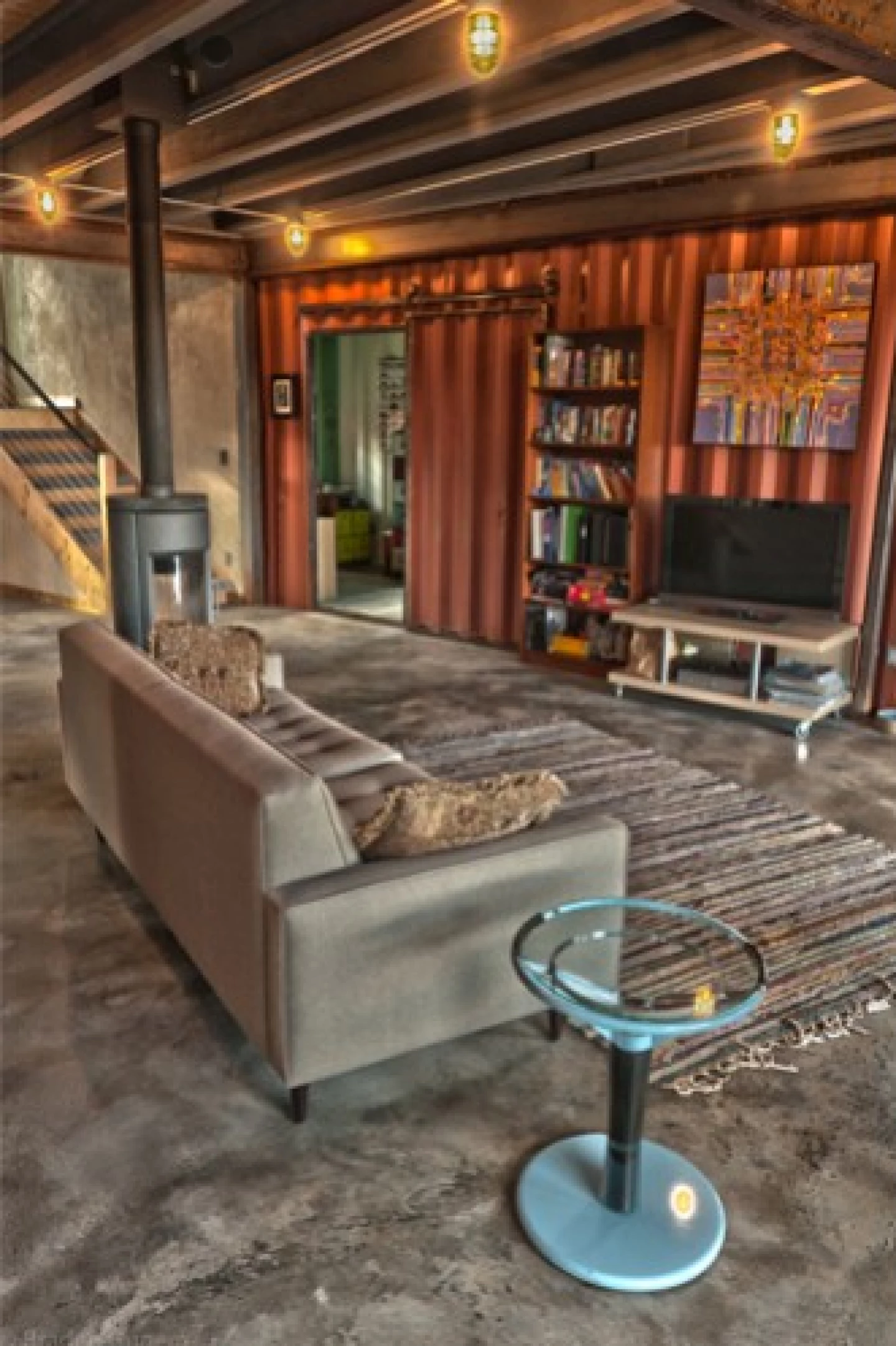 Studio H:T's off-grid Shipping Container House