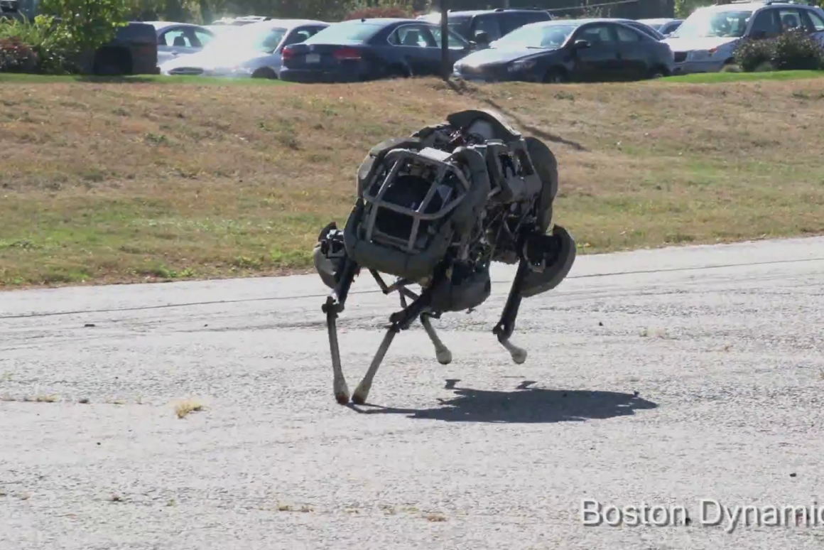 Video: Boston Dynamics' new quadruped Wildcat tears up the tarmac