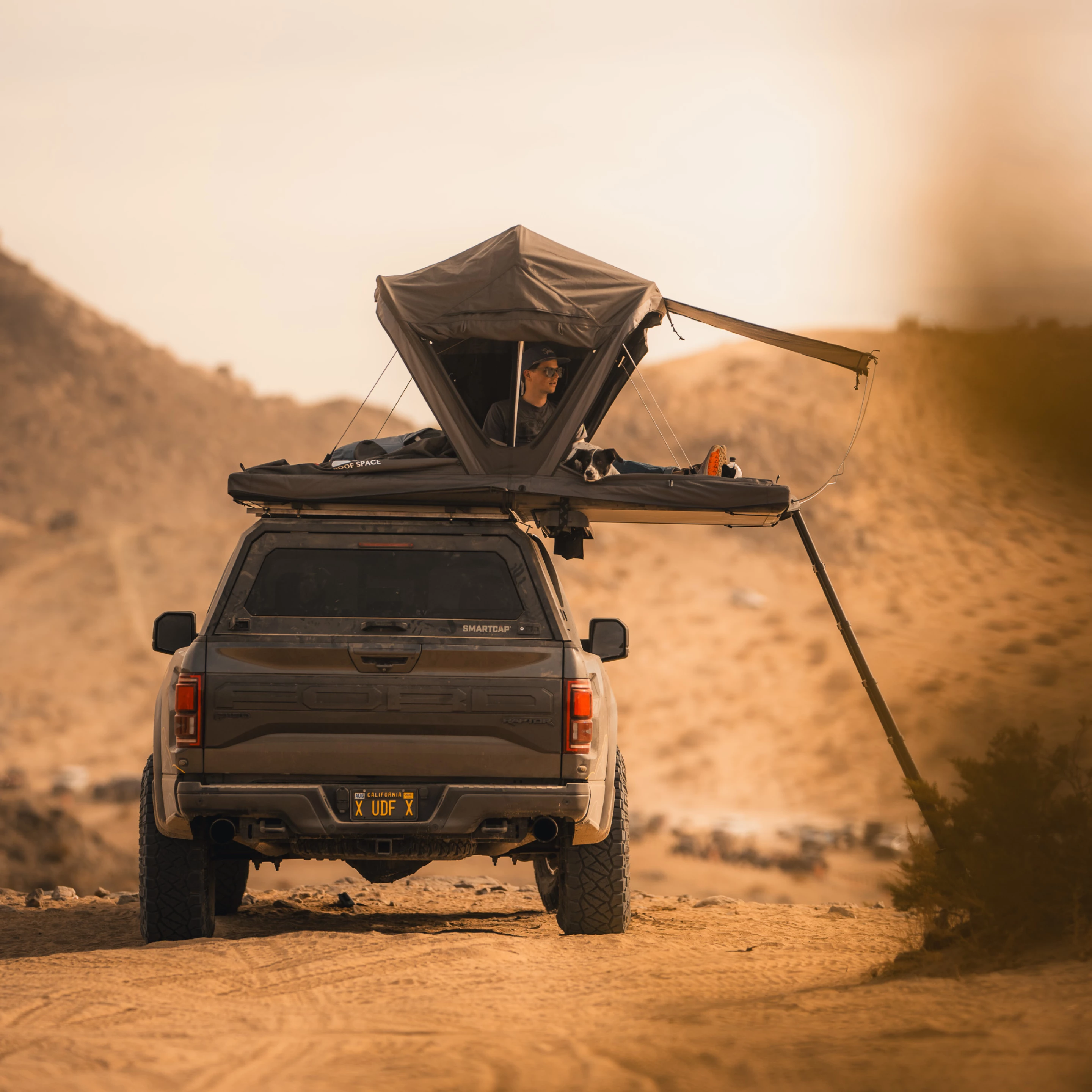 30-second expandable hardshell overland rooftop tent goes all-out double decker
