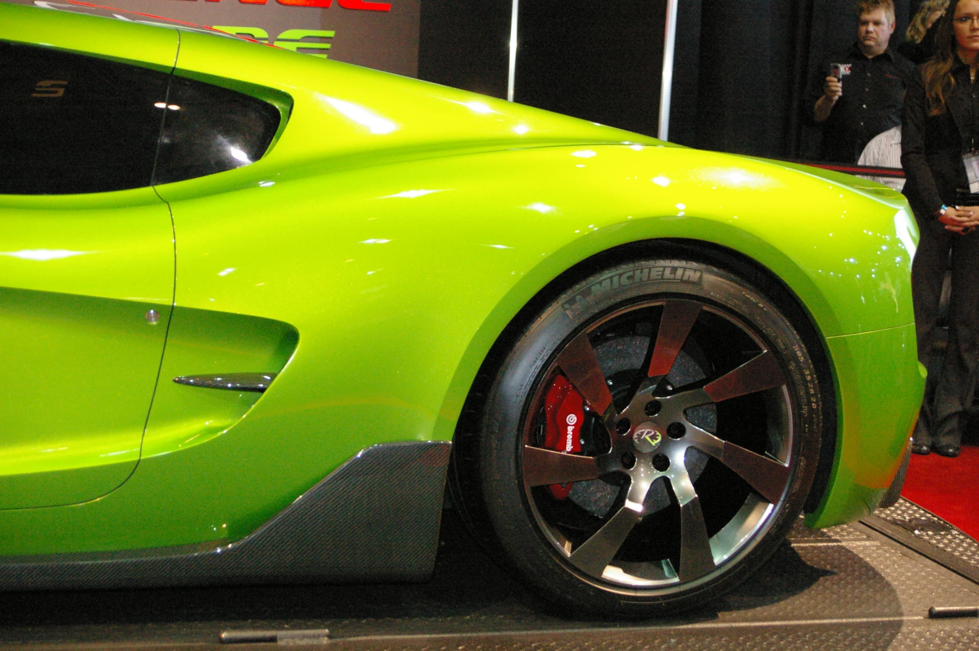 Revenge Verde supercar - not just green in color