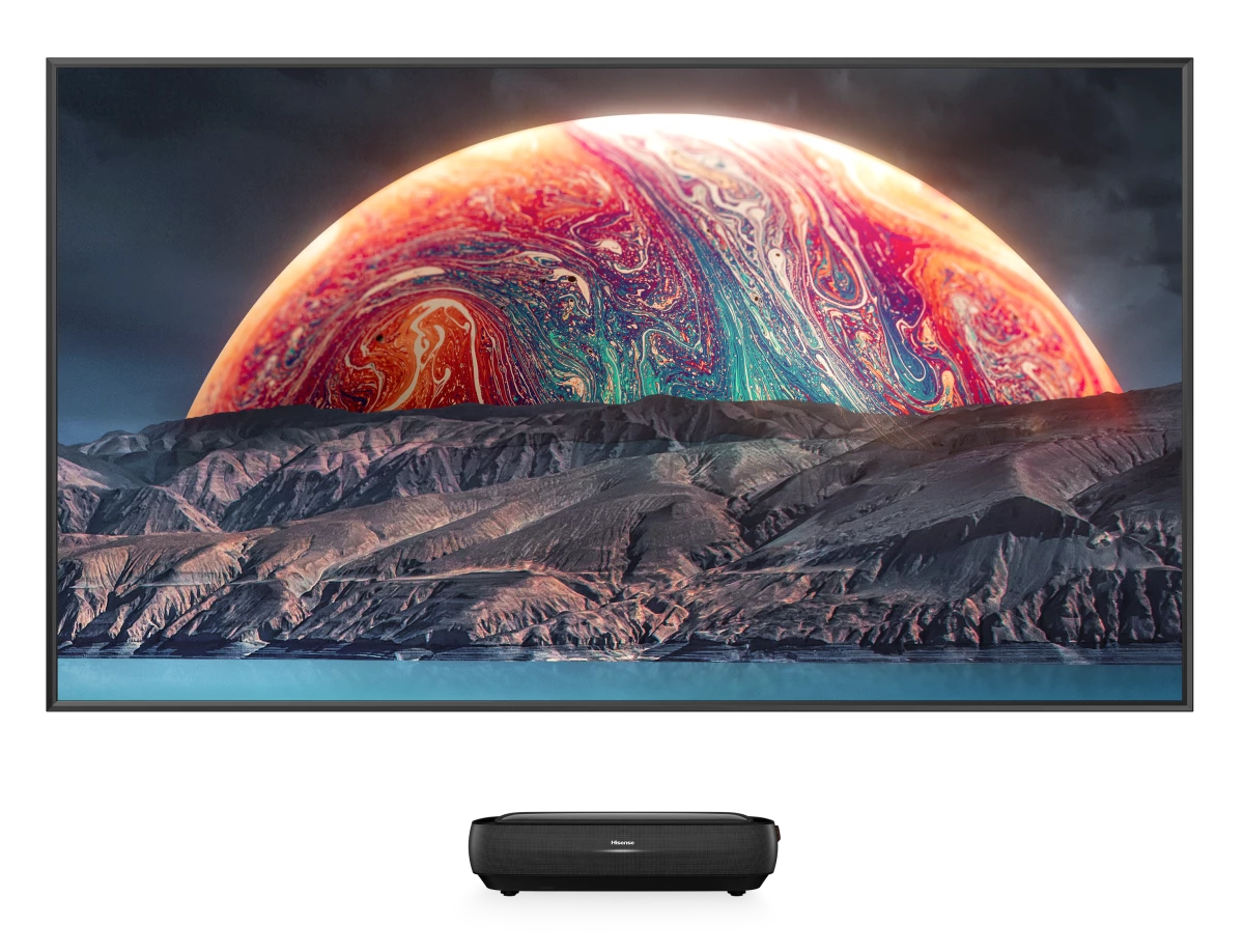 TriChroma Laser TV brings 4K visuals and Dolby audio to the home theater