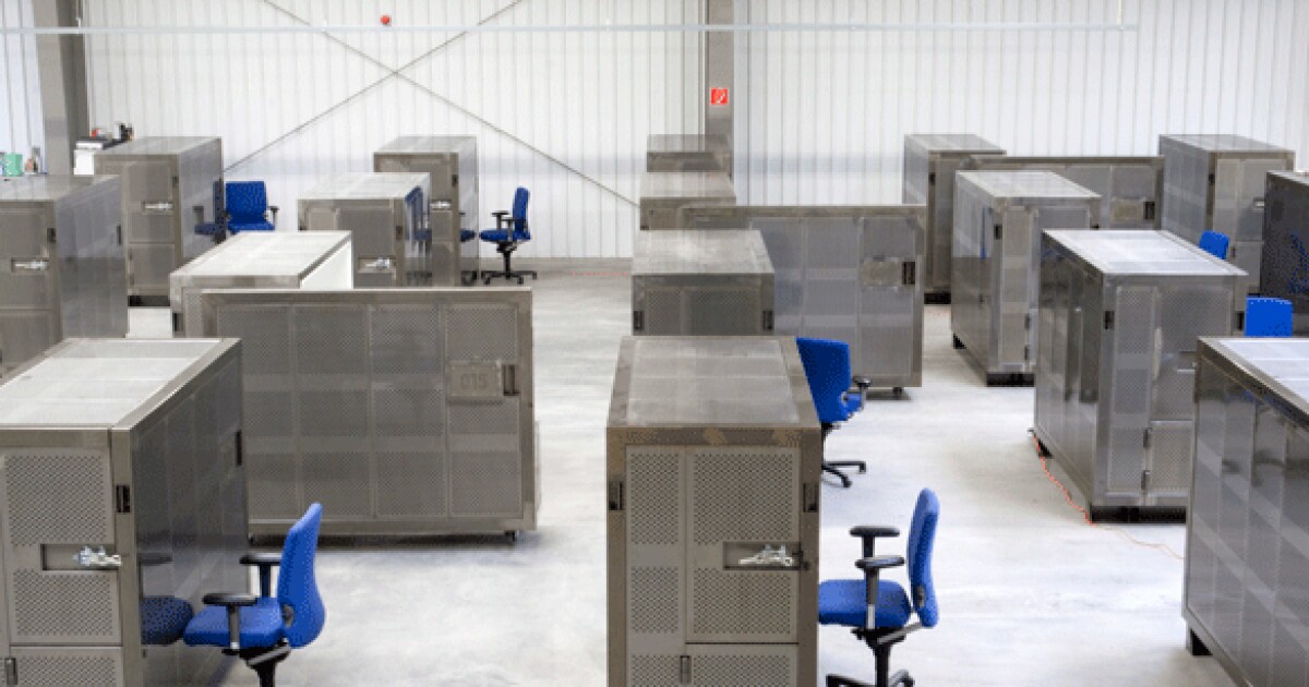 BEEBOX office pod's secure take on shared work spaces