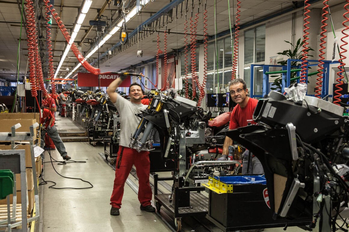 Inside the Ducati factory: Building the 1199 Panigale from the ground up