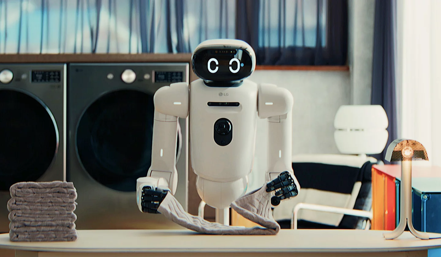 LG's CLOiD robot automates household chores with AI